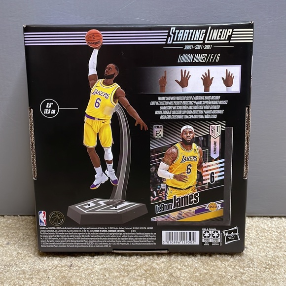 Hasbro | Other | Starting Lineup Series Lebron James Action Figure ...